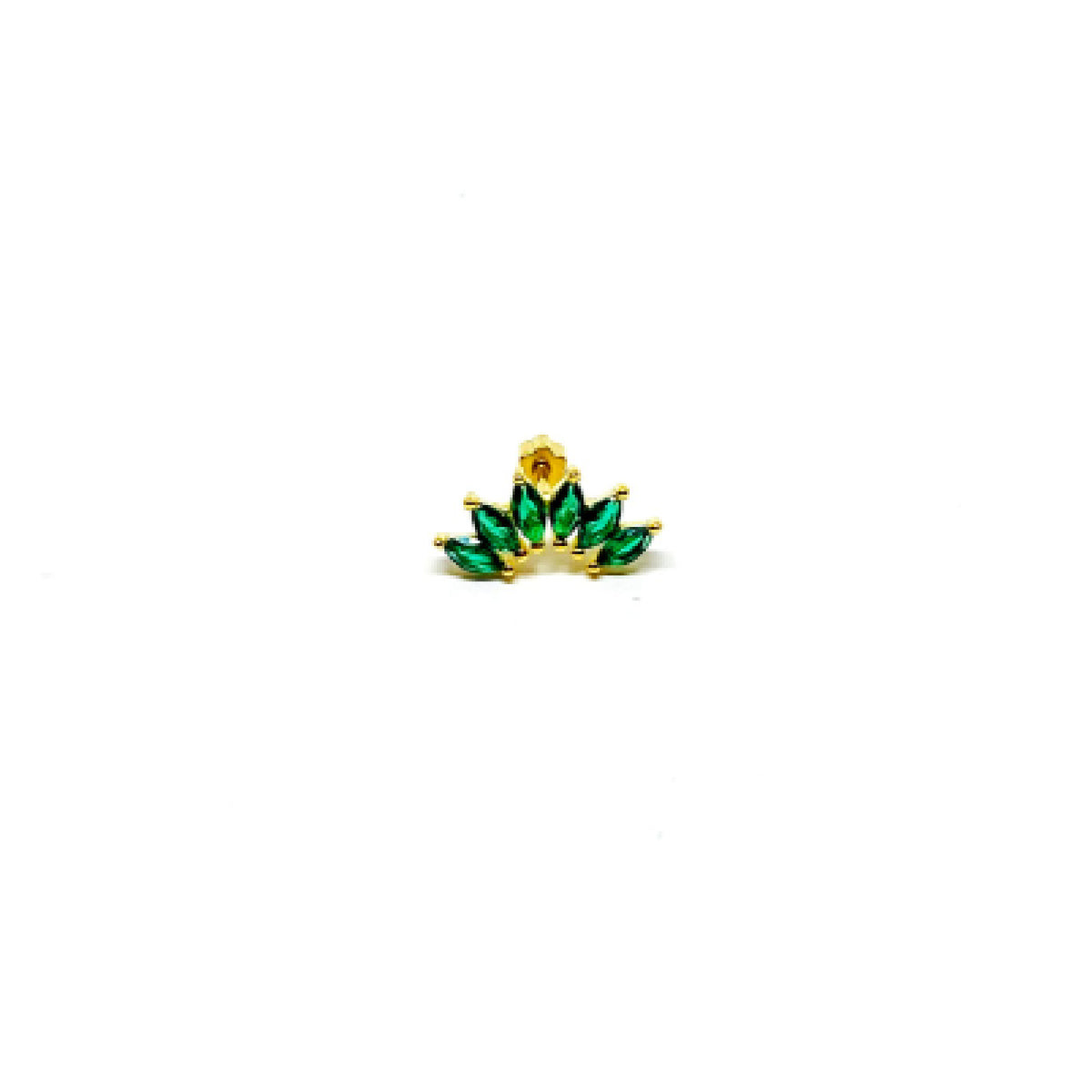 Elexus Green Piercing – Burcu Bor Jewelry